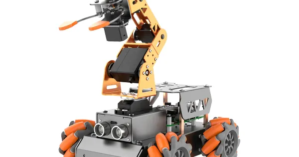 Hiwonder MasterPi AI Vision Robot Arm Car | Mecanum & Raspberry Pi 4B 8GB