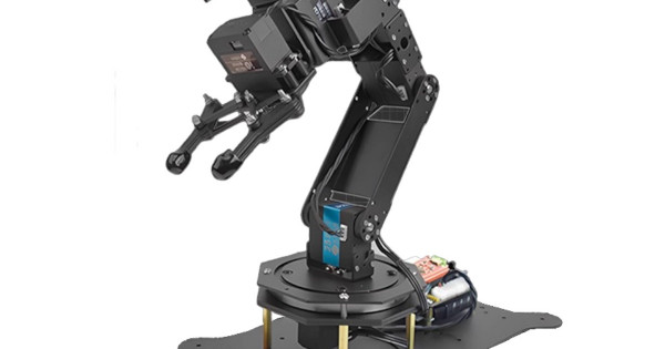 6-DOF Robotic Arm Kit | Programmable Robot for Education & Development ...